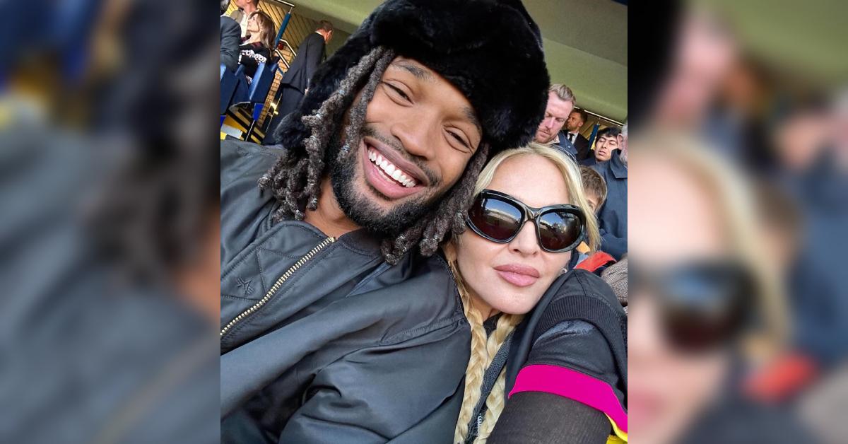 Madonna Attends Soccer Game With Rumored Boyfriend Akeem Morris: Photos