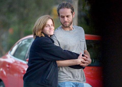 Emma Watson, Beau Leo Robinton Pack On PDA During Los Angeles Walk: Photos