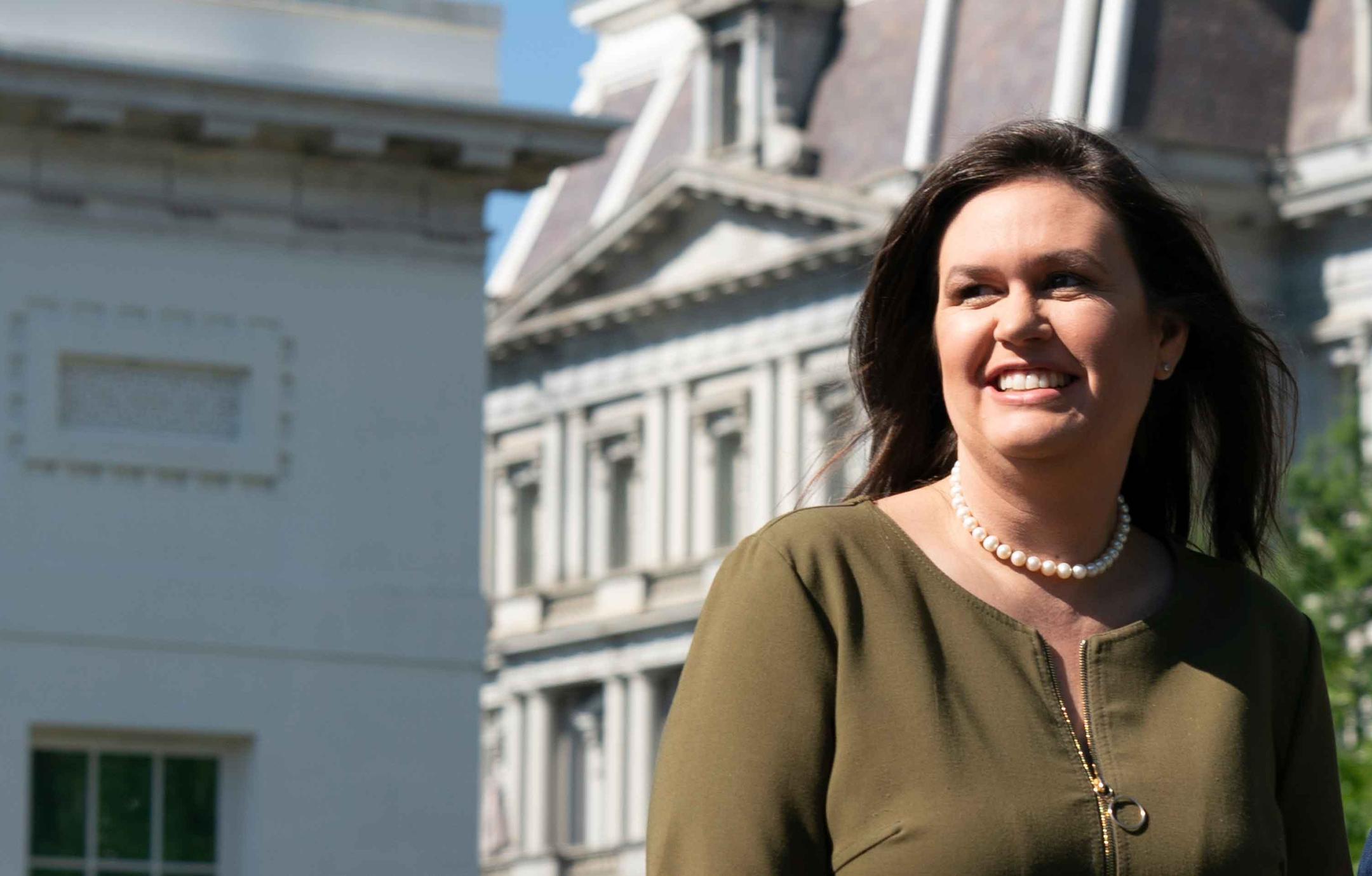 Sarah Huckabee Sanders Fails To Endorse Donald Trump For President