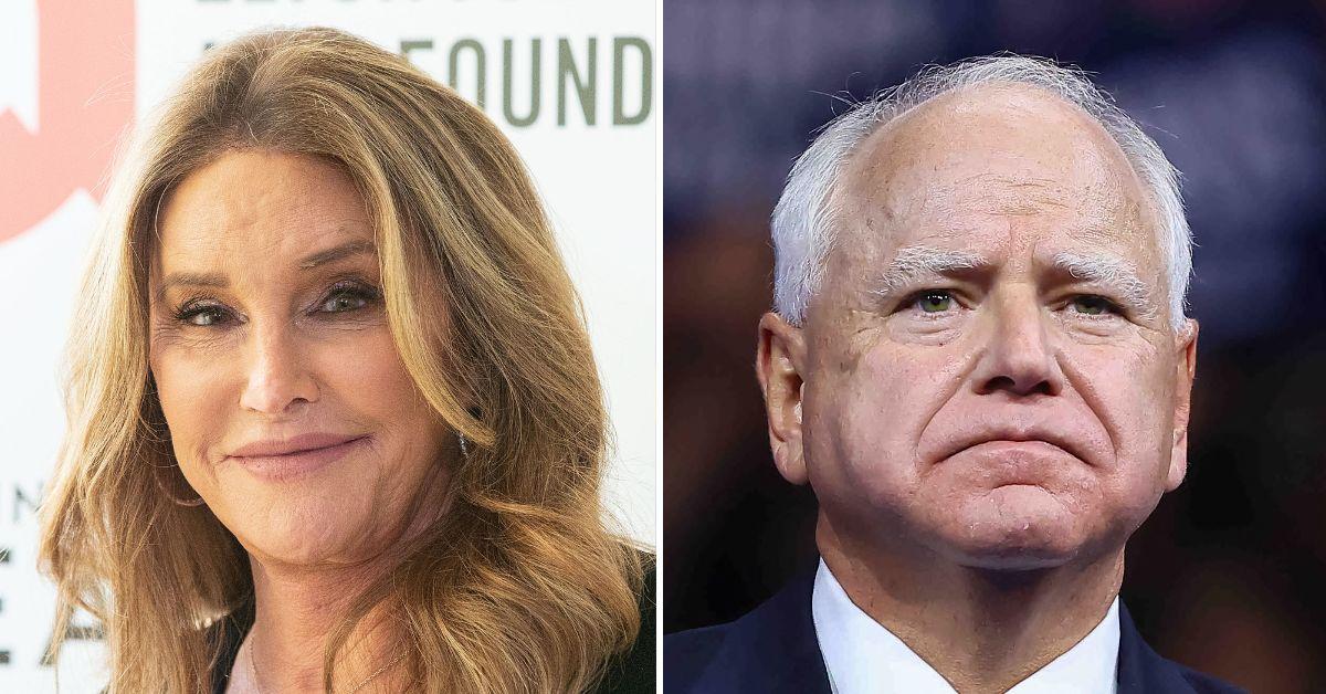 Caitlyn Jenner Mocks Tim Walz For His Recent Masculinity Comments
