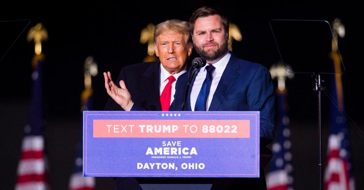 Donald Trump Picks J D Vance As His Vp After His Assassination Attempt