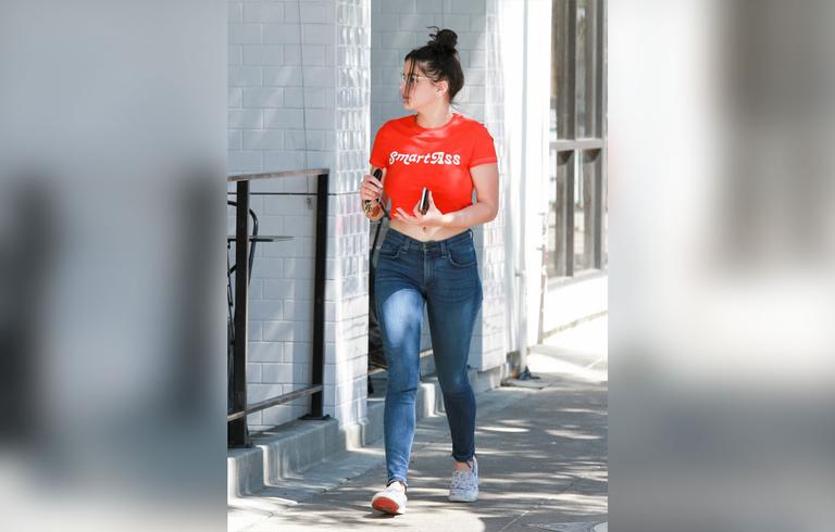 Ariel Winter Shows Off Her Midriff In A Crop Top On Lunch Run — See Pics!