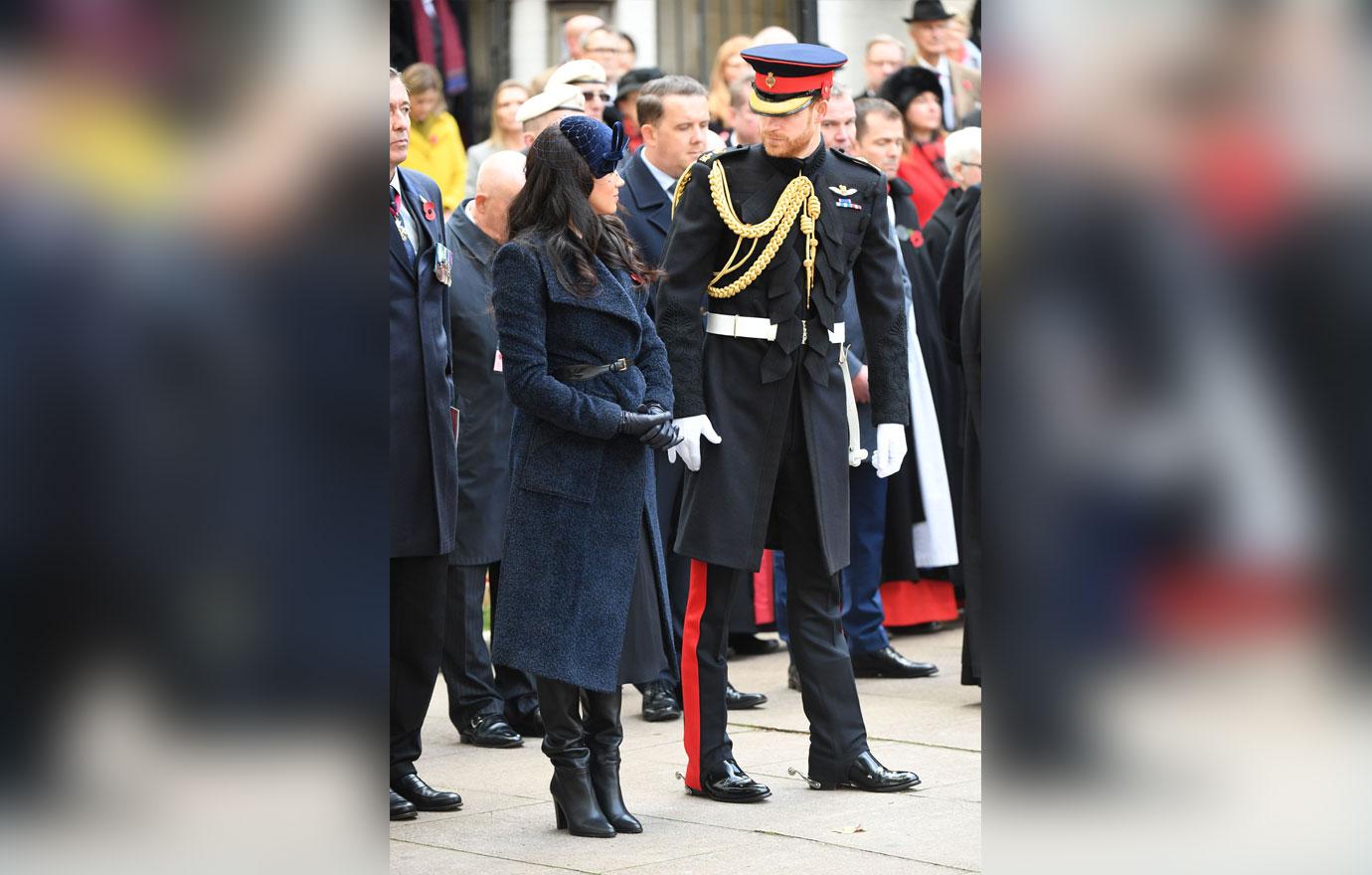 Meghan Markle Visits Field Of Remembrance For First Time With Prince Harry