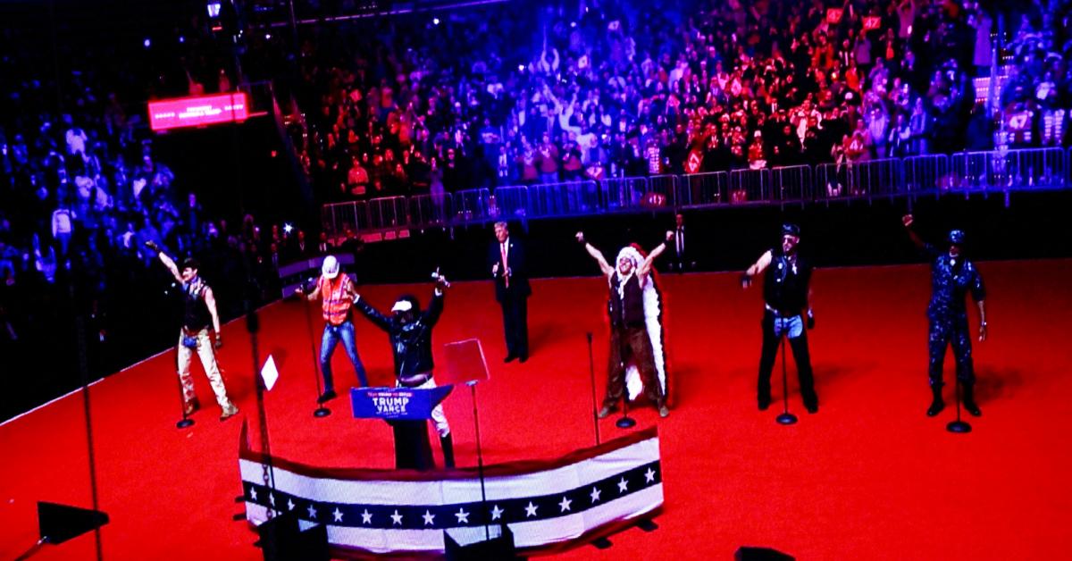 Donald Trump Dances To 'Y.M.C.A' With The Village People: Watch