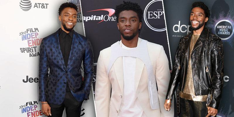 A Look Back At Chadwick Boseman's Best Red Carpet Looks