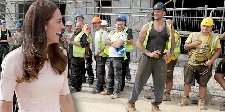 Cringeworthy! Kate Middleton Handles Catcalls From Construction Workers ...