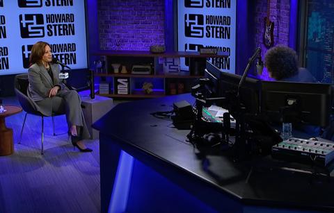 Trump Attacks 'Beta Male' Howard Stern After Kamala Harris Interview