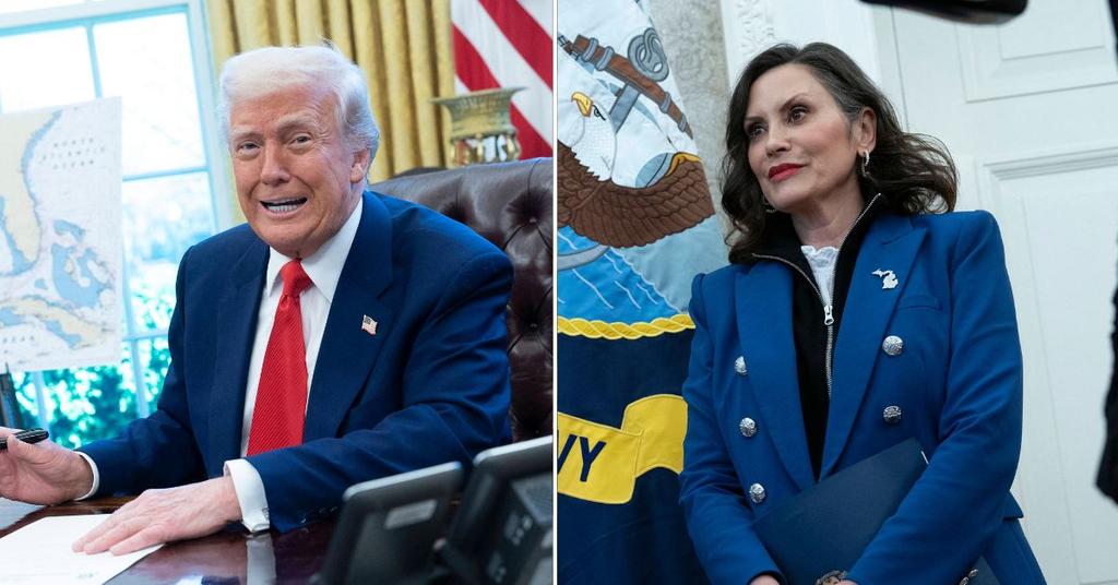 Donald Trump Used Governor Gretchen Whitmer As A 'Political Prop'