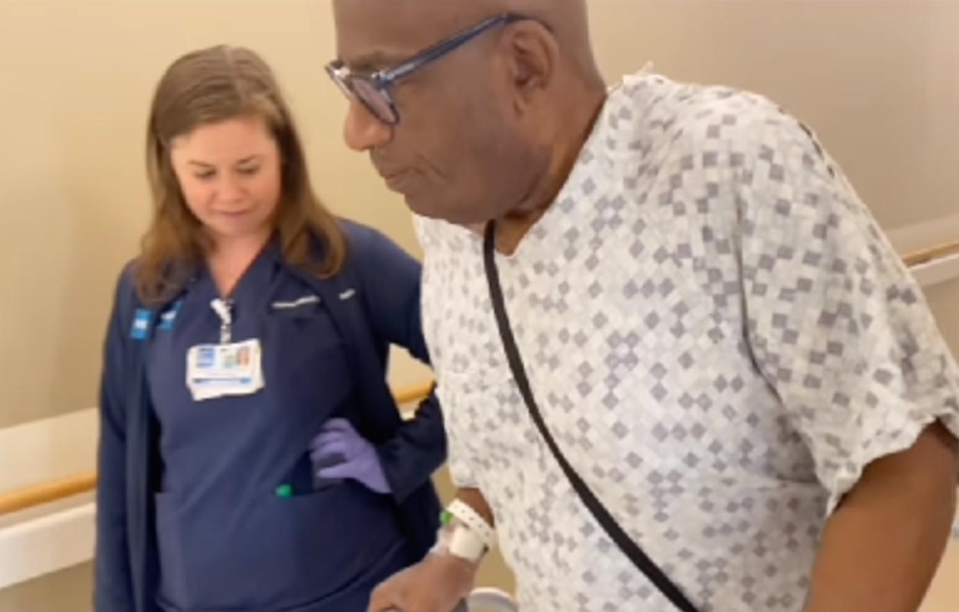 Al Roker Already Walking With 'New Knee' After Surgery: Photos