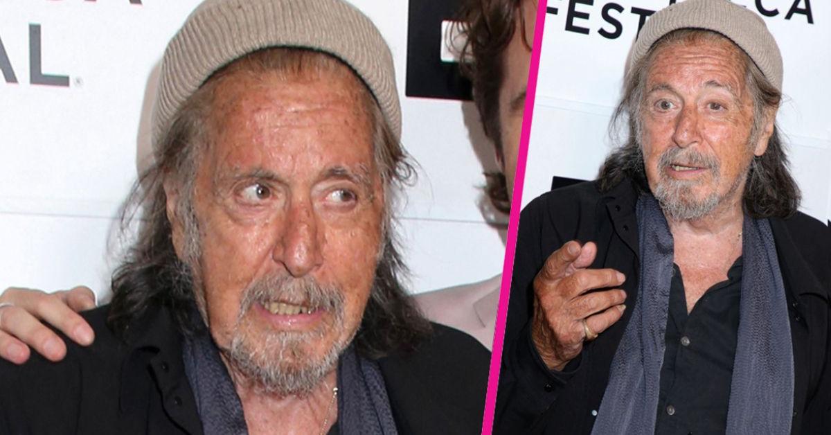 Al Pacino Looks Unrecognizable In Shocking Red Carpet Appearance