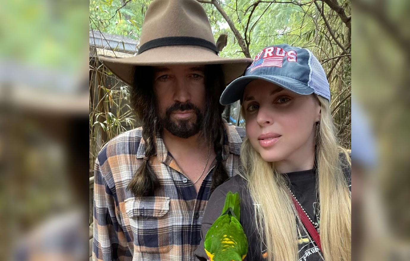 Billy Ray Cyrus & Girlfriend Firerose Spark Engagement Buzz With Ring