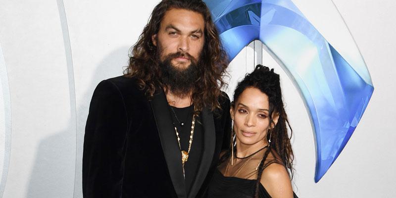 Jason Momoa And Wife Lisa Bonet Pack On Pda At Aquaman Premiere