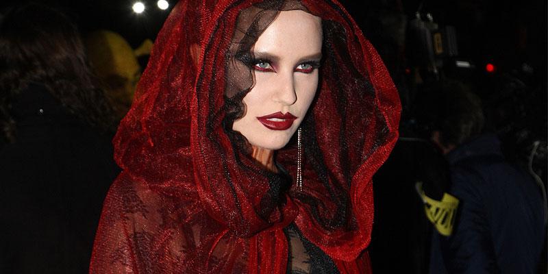 Sailor Brinkley Cook Steps Out As A Sultry Vampire Vixen For Halloween