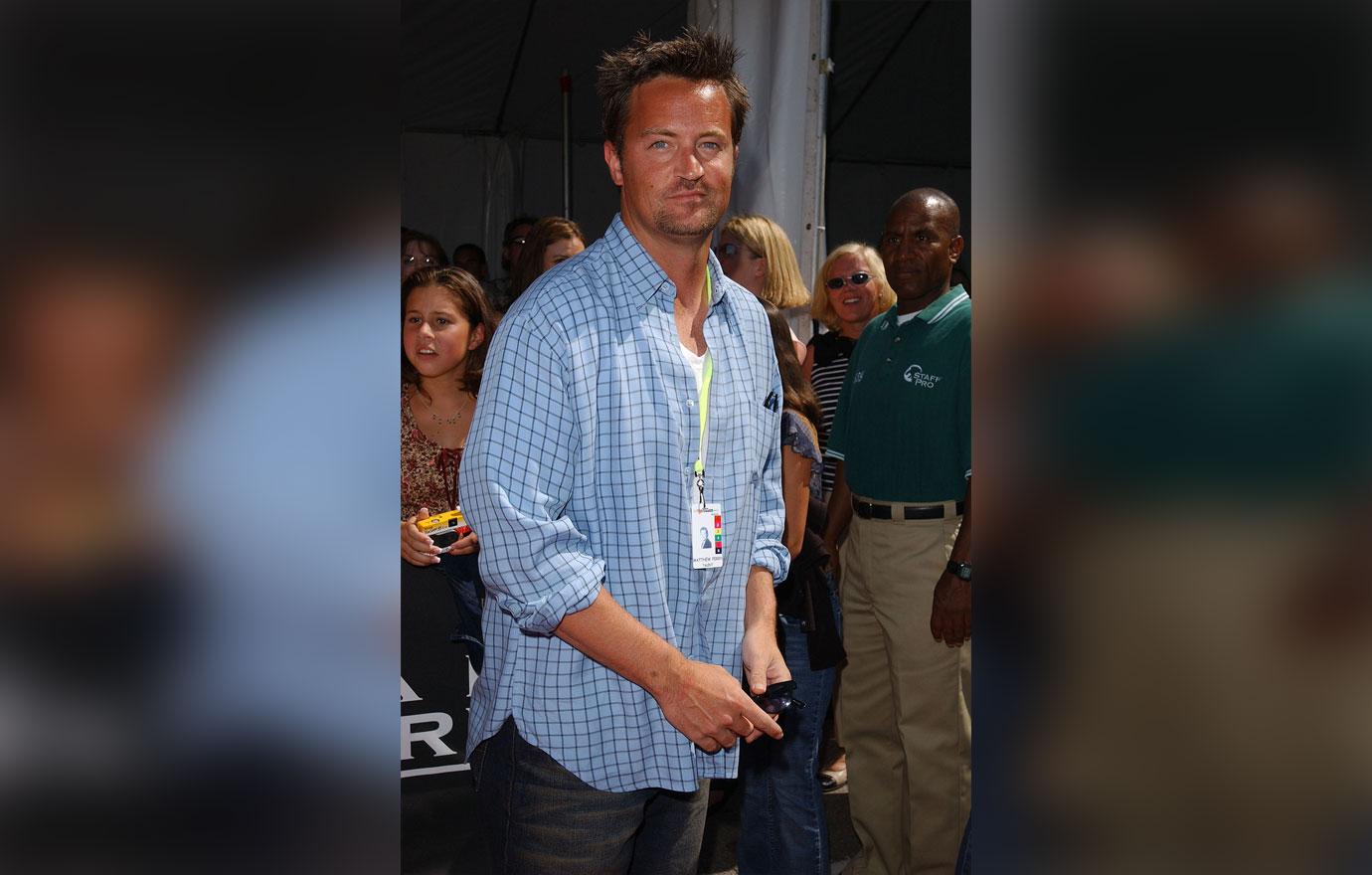 Matthew Perry Spotted After Announcing Near-Death Experience
