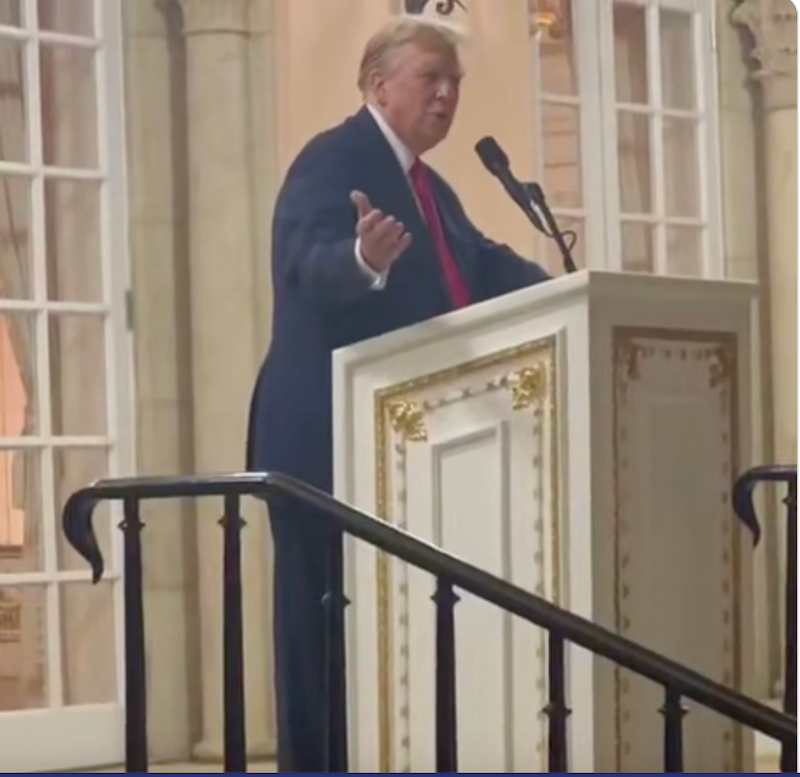 Donald Trump Claims He's Being Prosecuted By Letitia Jones: Watch