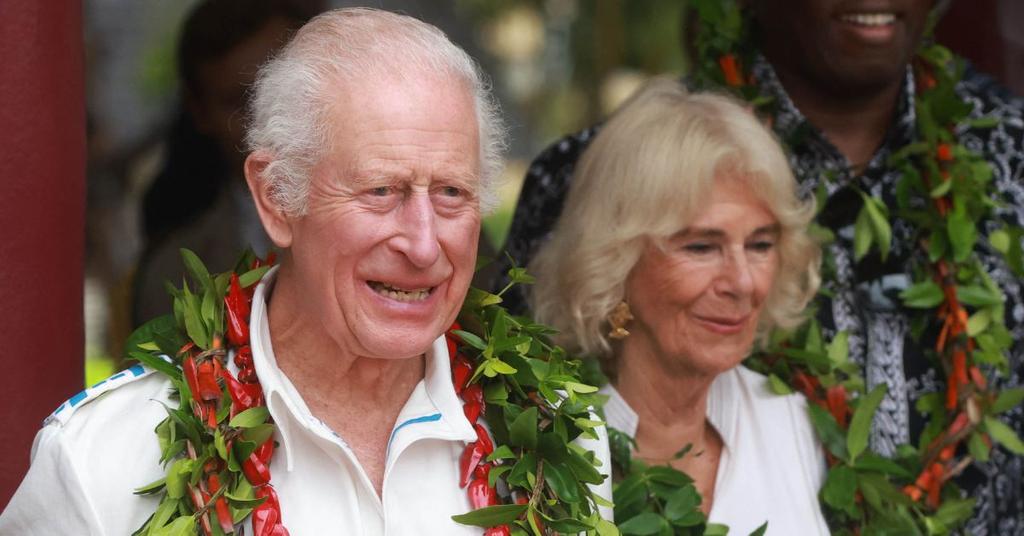 King Charles 'Appears Tense' Without Queen Camilla By His Side
