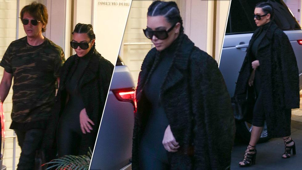 Kim Kardashian Visits Cosmetic Center With Jonathan Cheben While Kanye ... Kim Kardashian Visits Cosmetic Center With Jonathan Cheben While Kanye ...