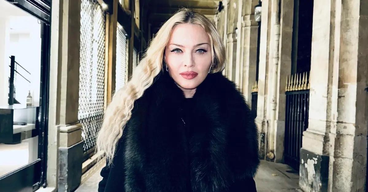 Madonna Strips Down To Lacy Lingerie For Seductive Photoshoot