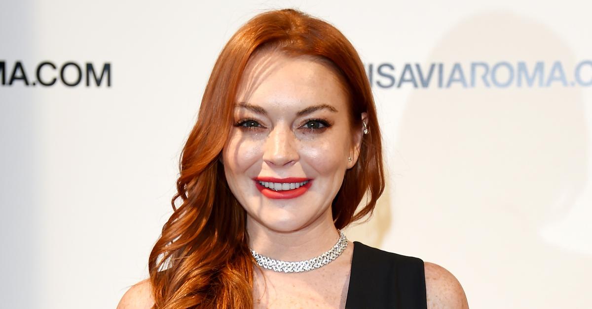 Lindsay Lohan Looks Completely Different On Her First Red Carpet In ...