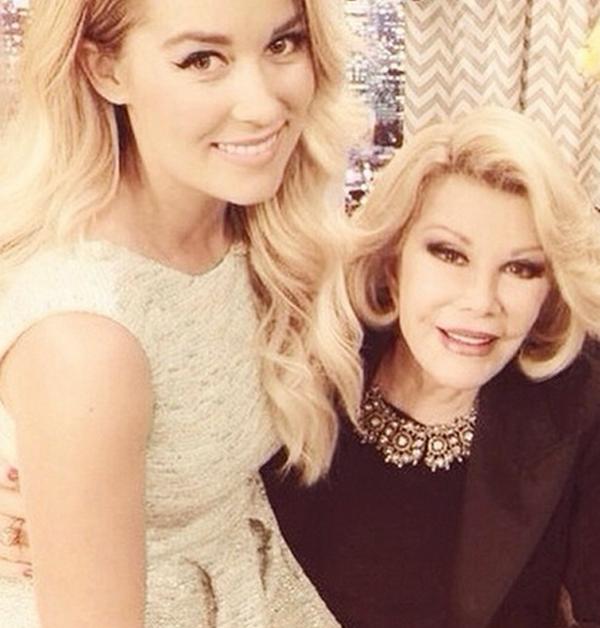 13 Amazing Pics of Celebs Sitting on Joan Rivers' Lap in the Fashion ...