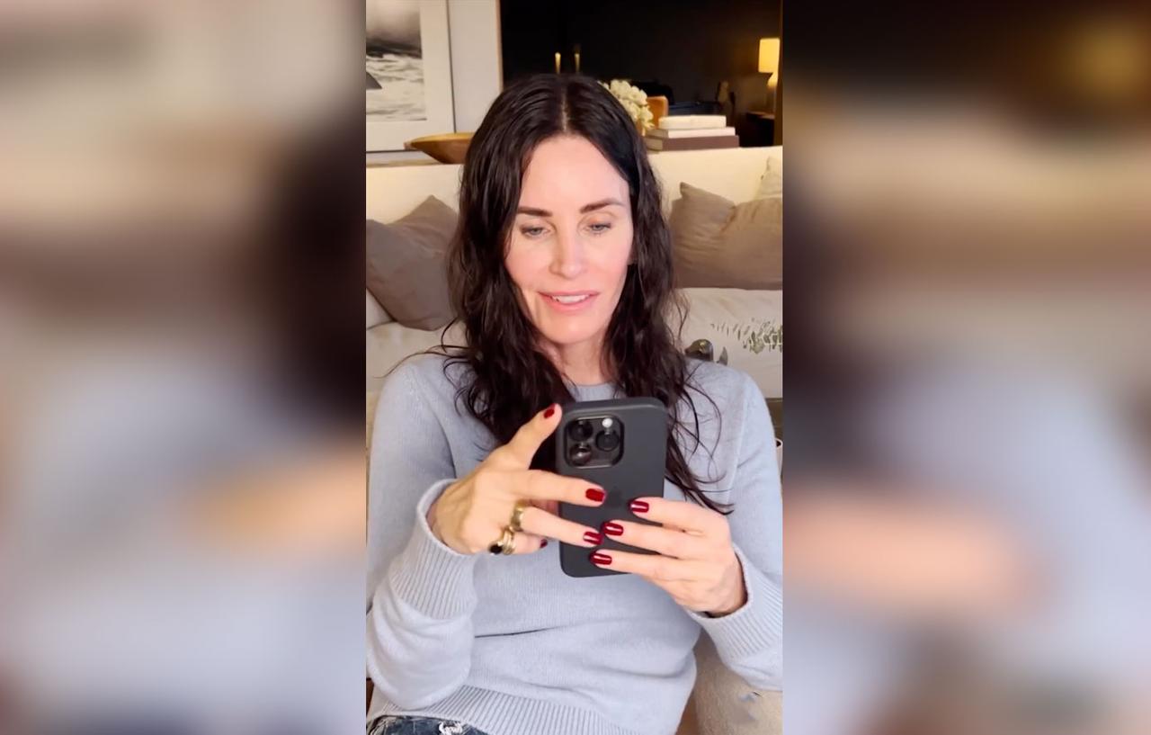 Courteney Cox Shows Off Her Abs In Gen Z Girl Video: Watch
