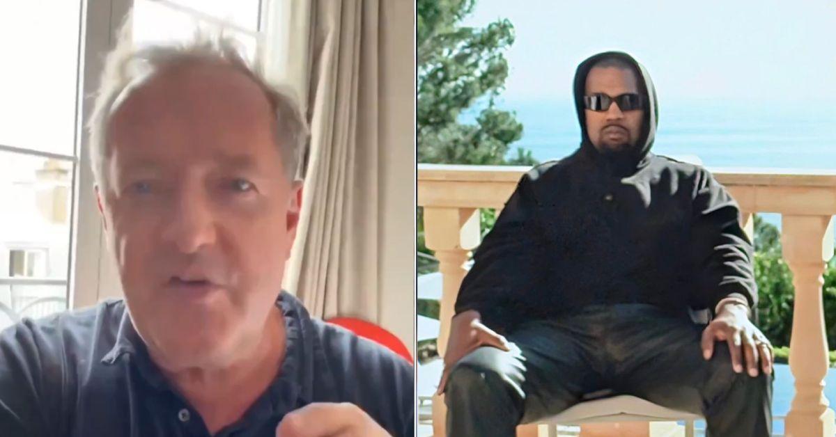 Piers Morgan Demands Elon Musk 'Deplatform' Kanye West On X