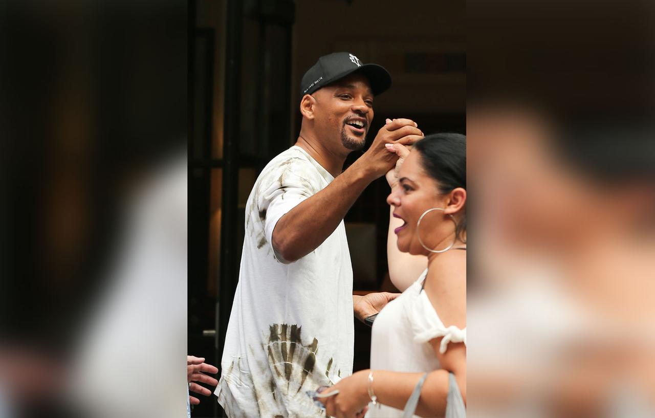 PICS Will Smith Arrives In NYC After Family Vacation In Italy
