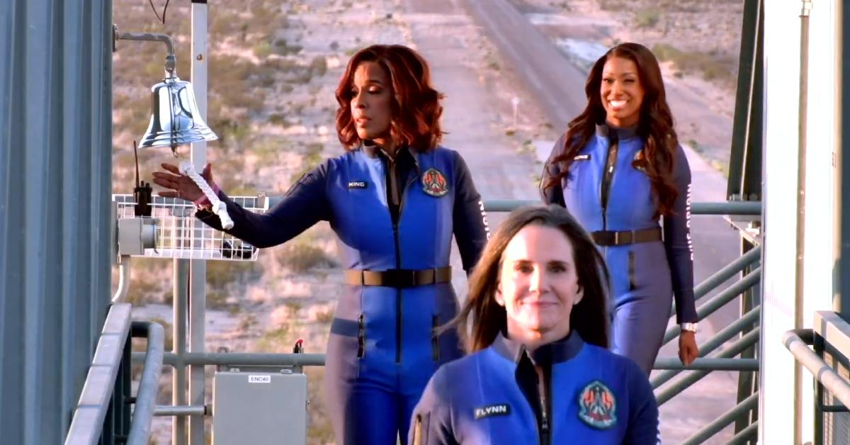 Gayle King Looked 'Terrified' Moments Before Going To Space: Watch