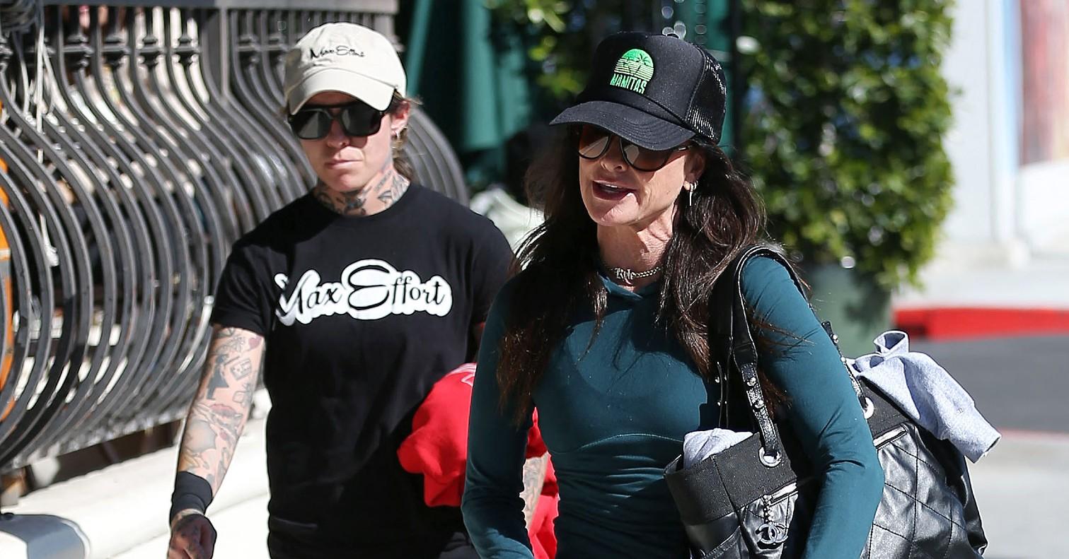 Kyle Richards & Morgan Wade Grab Lunch Together In Los Angeles: Photos