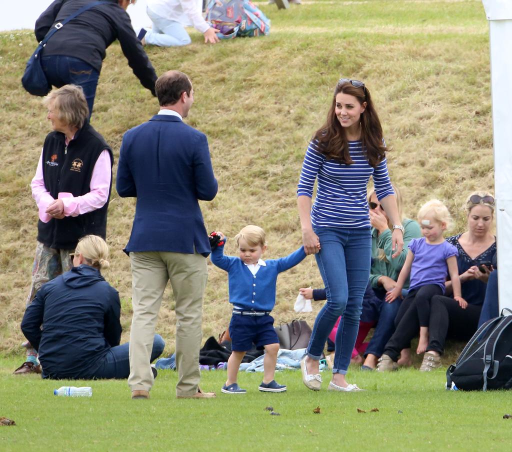 Kate Middleton Shows Off Super-Slim Post-Baby Body With Prince George ...