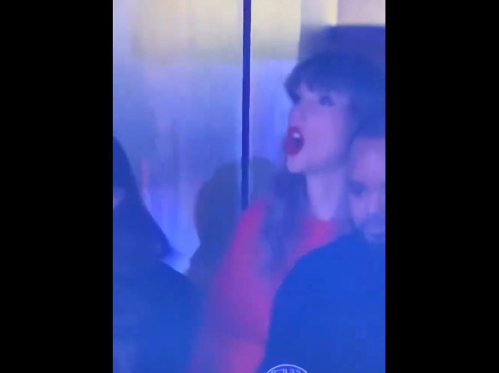 What Was Taylor Swift Saying On TV During The Chiefs AFC Championship?