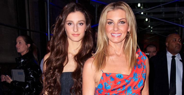 Faith Hill Takes Her Daughter Audrey To Versace Show