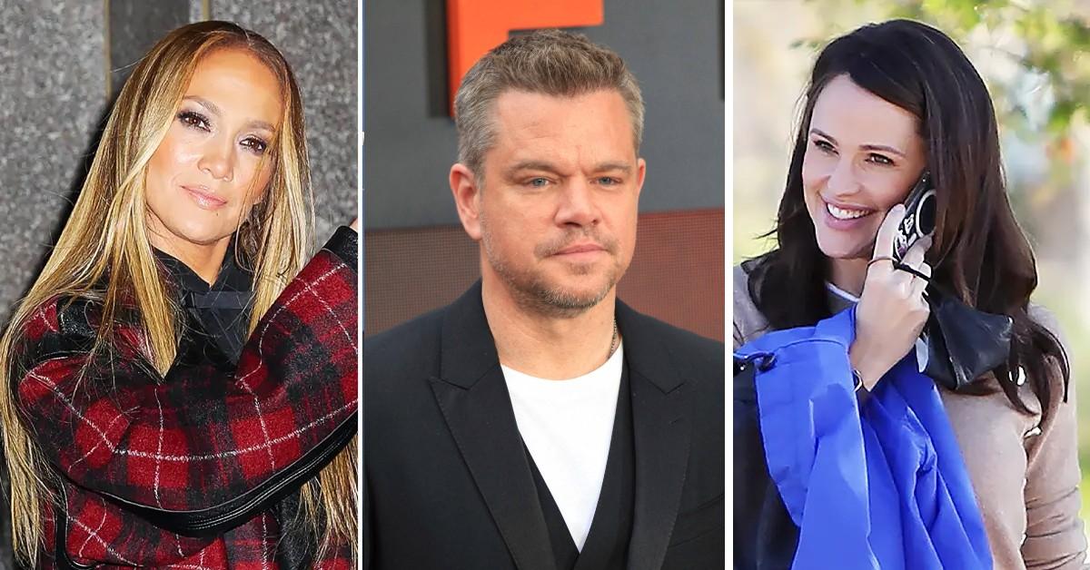 Jennifer Lopez 'Furious' With Matt Damon & Jennifer Garner Jennifer Lopez 'Furious' With Matt Damon & Jennifer Garner