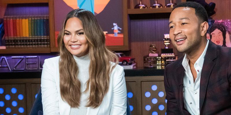 Chrissy Teigen Chipped Her Tooth While Taping 'Family Feud'