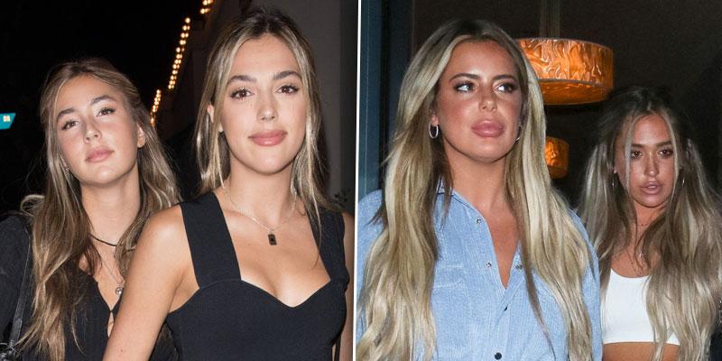 Brielle & Ariana Biermann Party With Scarlet & Sistine Stallone In L.A.