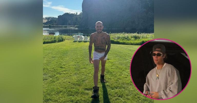 Justin Bieber Wears Tight Underwear & Combat Boots: Photos