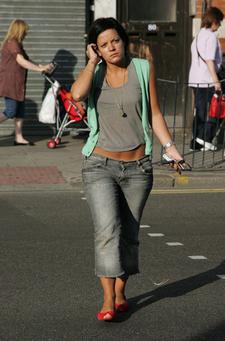 Lily Allen Throws Punches in London