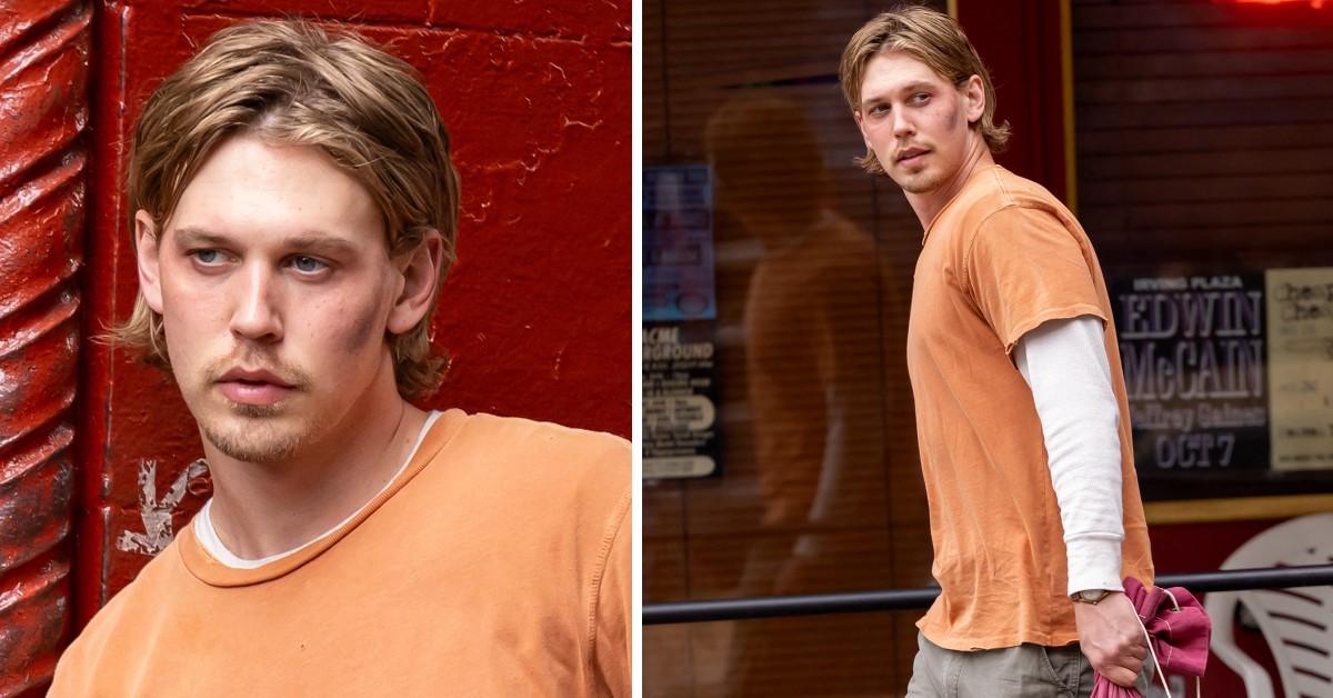 Austin Butler Channels His Inner Bad Boy On Set In NYC: Photos