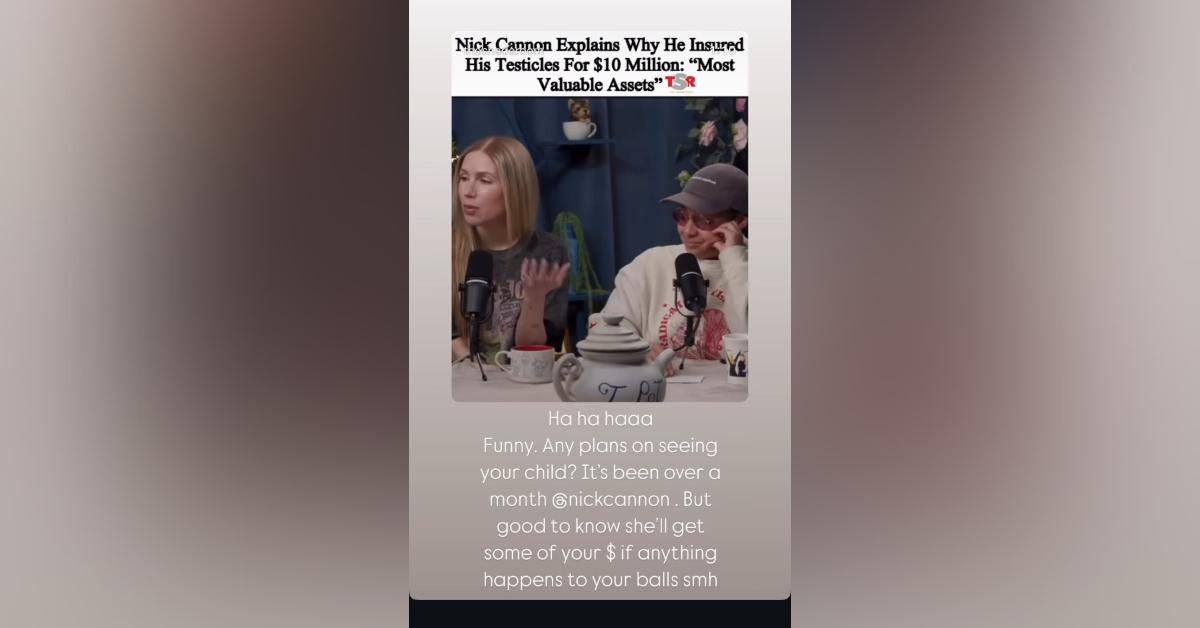 Nick Cannon Hasn't Seen Daughter Halo In 'Over A Month,' Baby Mama Says