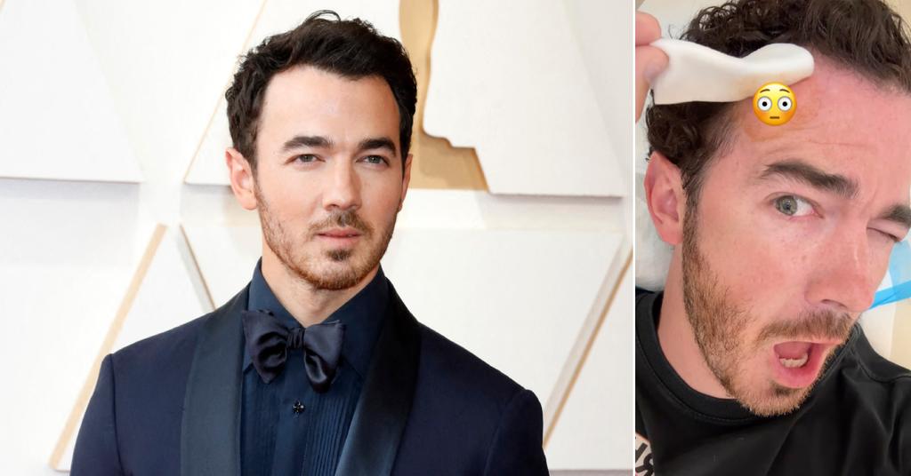 Kevin Jonas Has Skin Cancer Surgically Removed From Forehead