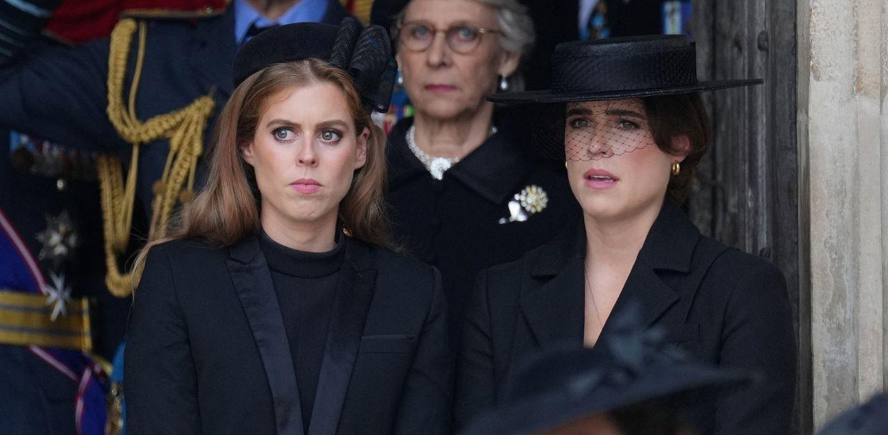 Princess Beatrice & Eugenie Stand With Royals Amid Prince Harry Feud