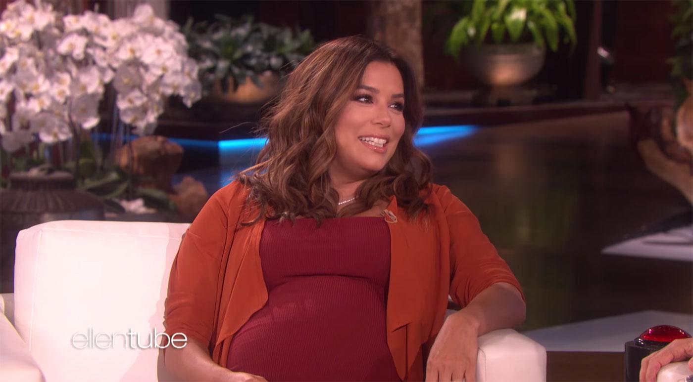 Ellen Degeneres Helps Eva Longoria Choose Unique Baby Names