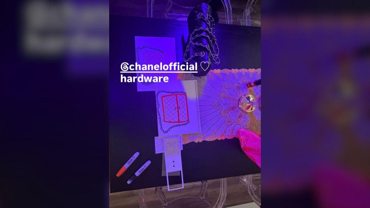 Amanda Bynes Shows Off Design Plans For A Chanel Purse: Photos
