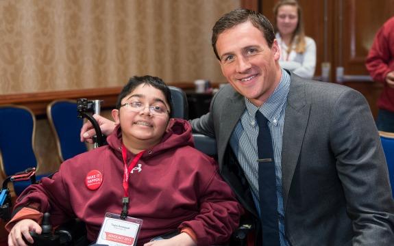 Ryan Lochte Travels to Capitol Hill to Support Muscular Dystrophy ...