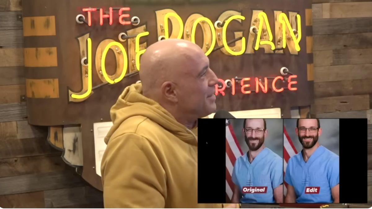 Joe Rogan Says Someone Edited Photo Of Alex Pretti To Gain Sympathy