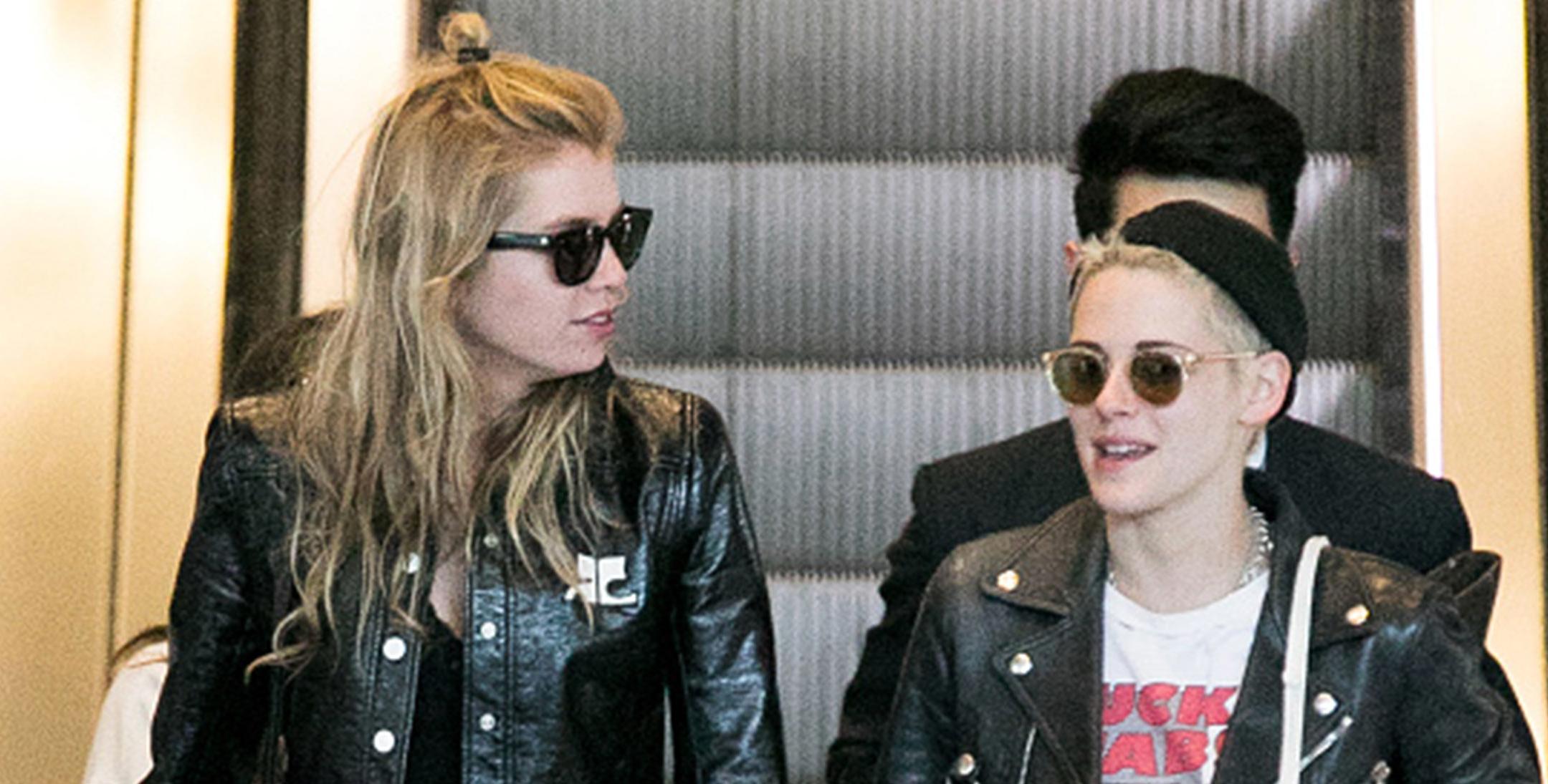 Kristen Stewart And Girlfriend Stella Maxwell In Love In Paris