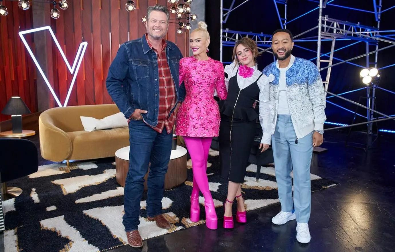 Gwen Stefani Shares Clip Of Husband Blake Shelton Singing To Their Pup