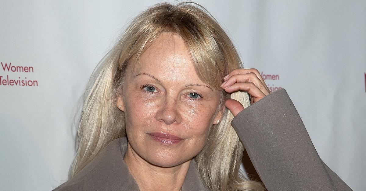 Pamela Anderson Goes Makeup-Free On Red Carpet: Photos