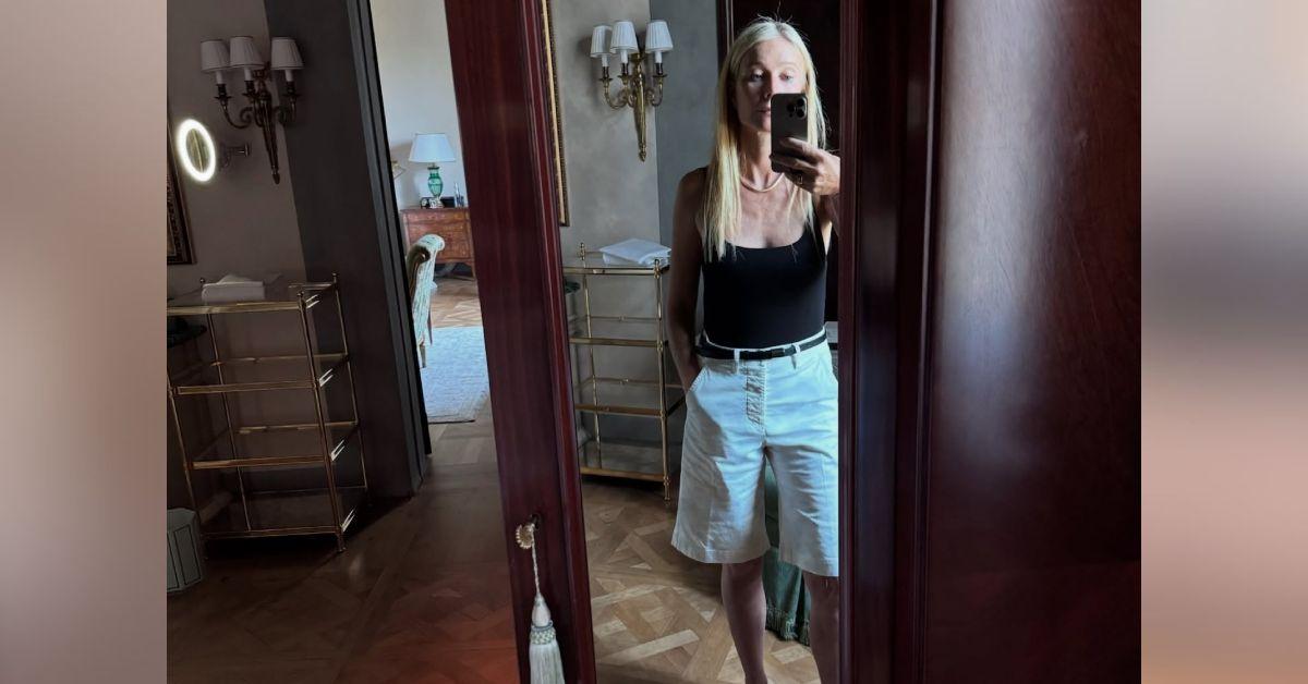Gwyneth Paltrow Shares Selfie In One-Piece Bathing Suit: Photo
