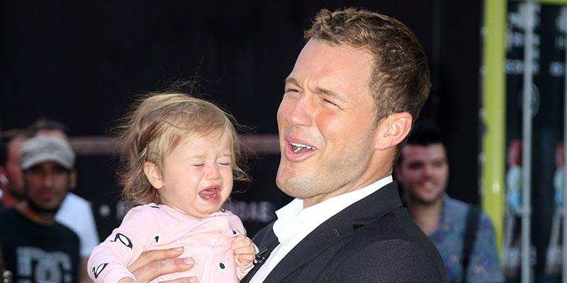 PICS New 'Bachelor' Colton Underwood Makes Adorable Baby Cry